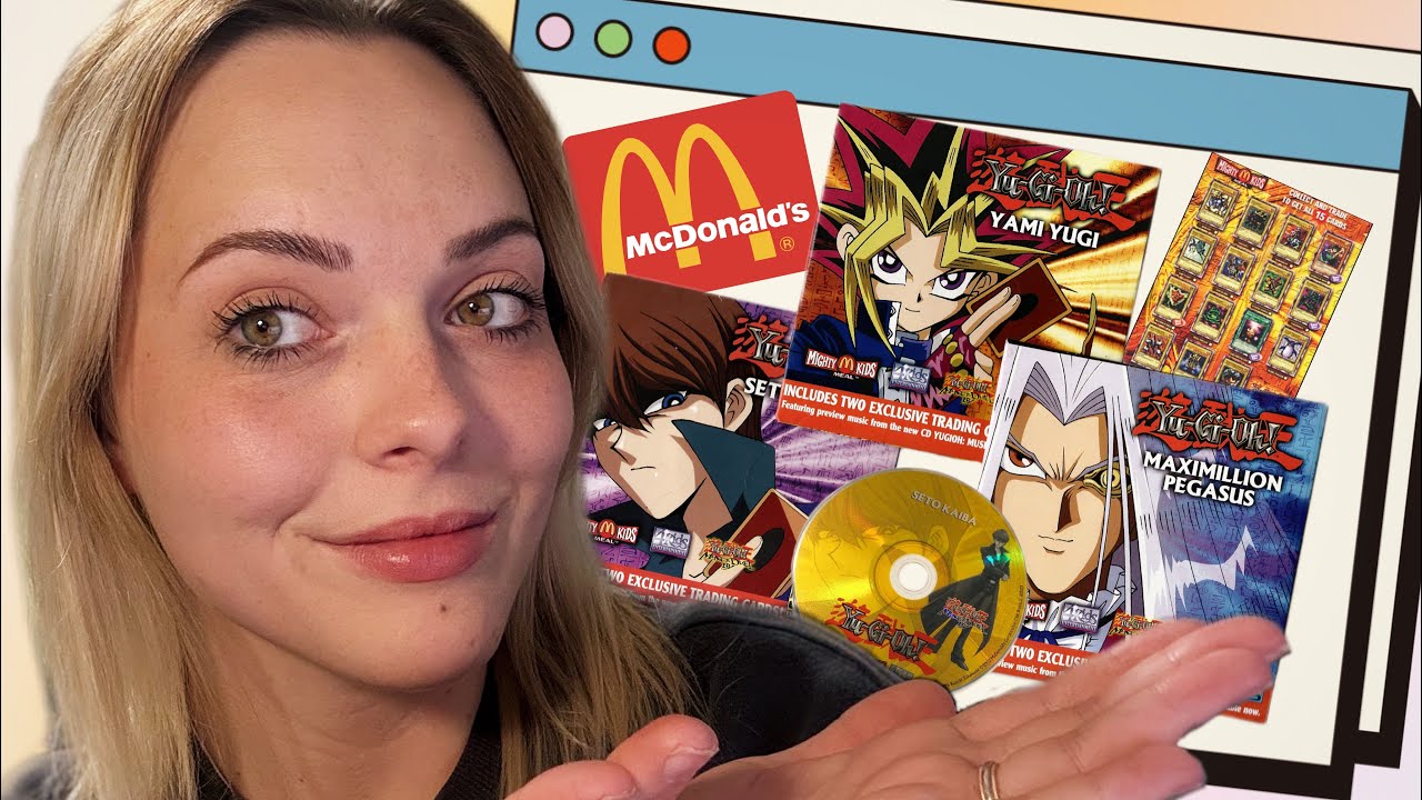 Yu-Gi-Oh! CD-ROMs from McDonald’s Mighty Kids Meals - YouTube