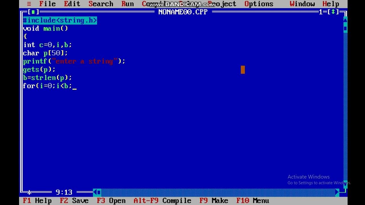 count total word in sentence using c programming language - YouTube