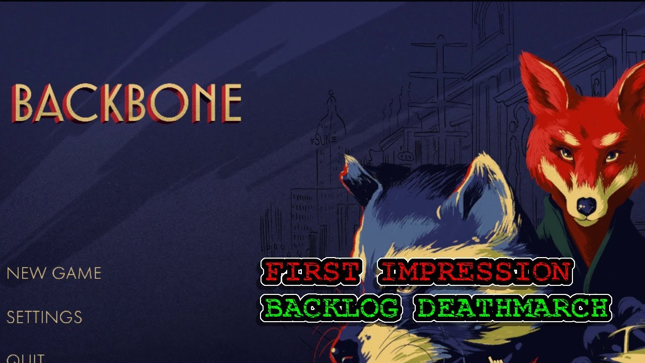 Backbone: Prologue - First Impression Backlog Deathmarch - YouTube