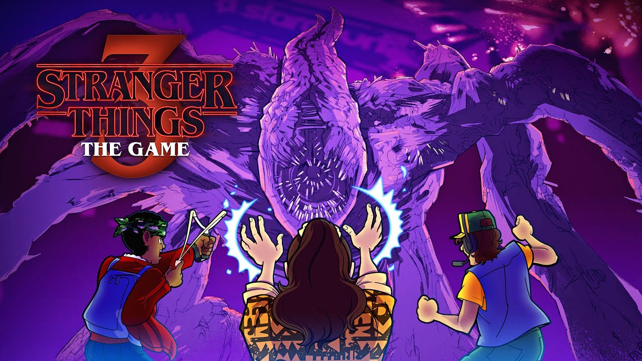 Tom and Bruce Boss Fight | Stranger Things 3: The Game - YouTube