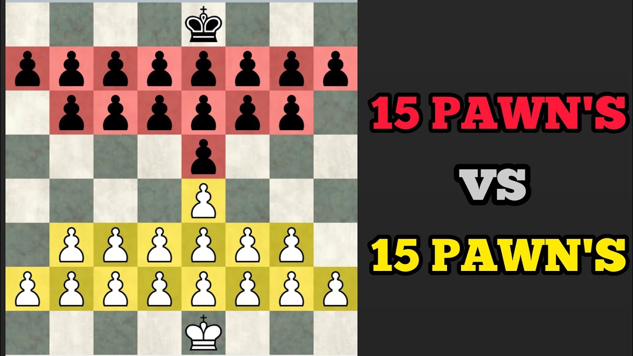 15 PAWN'S vs 15 PAWN'S 🌸 WHO WILL WIN ? 🌸🙏 - YouTube