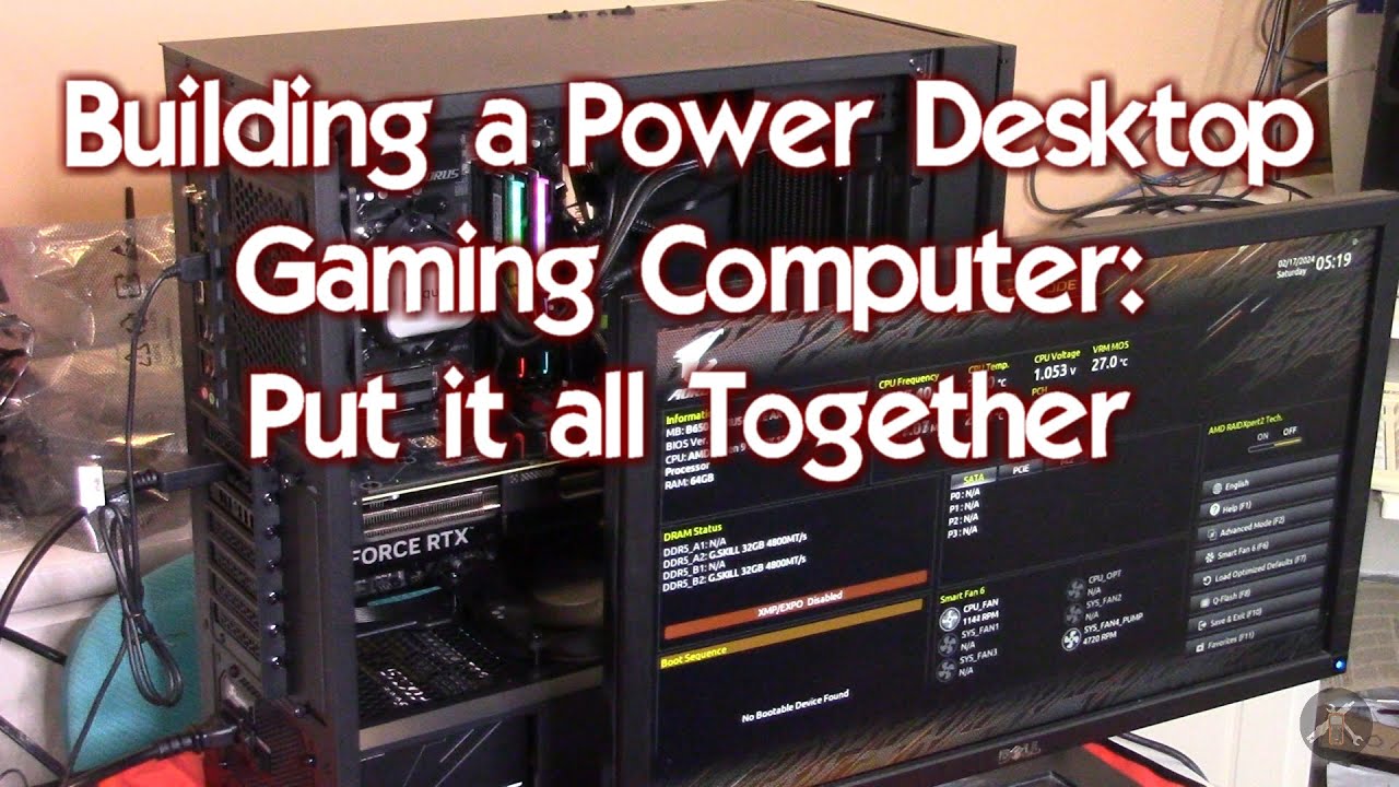 Assembling a High Performance Gaming / Power / Content Creation Desktop ...