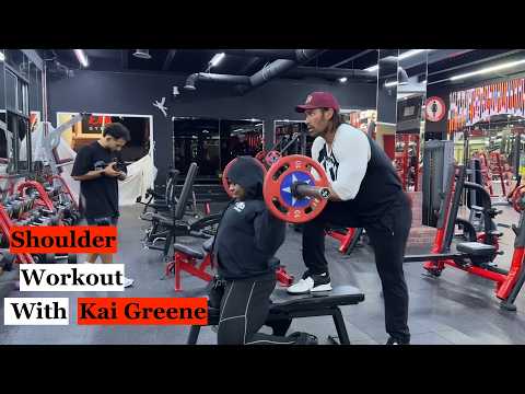 Mike O'Hearn -Shoulder Workout With Kai Greene | MUST WATCH |