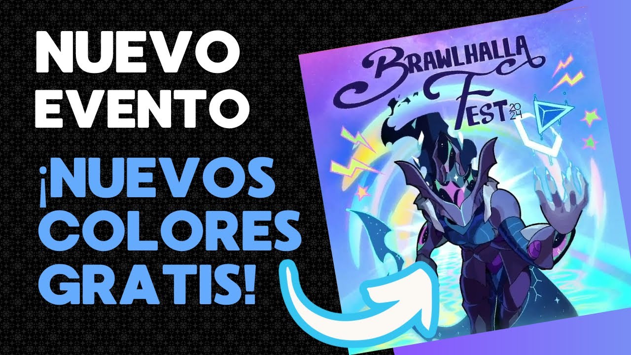 ¡NUEVO Evento y COLORES gratis! ¡Brawlhalla Fest 2024! - YouTube