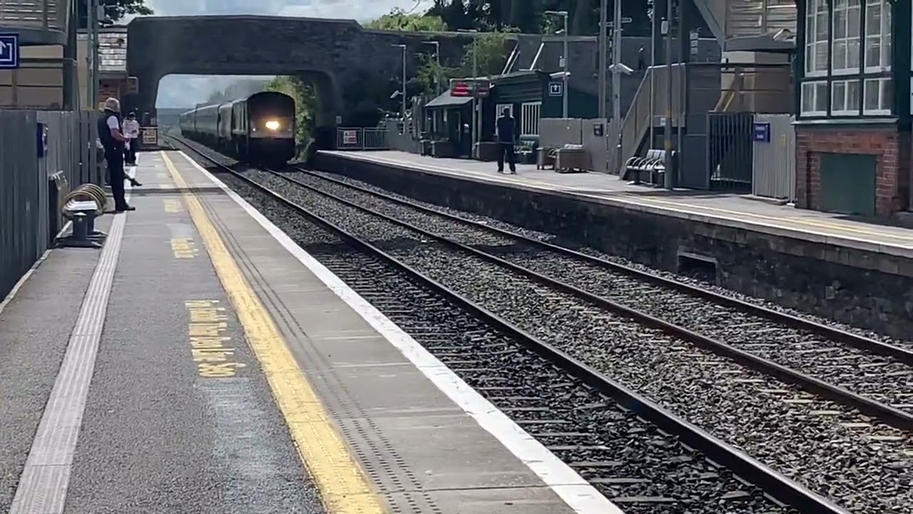 Enterprise Passes Donabate at Speed! - YouTube