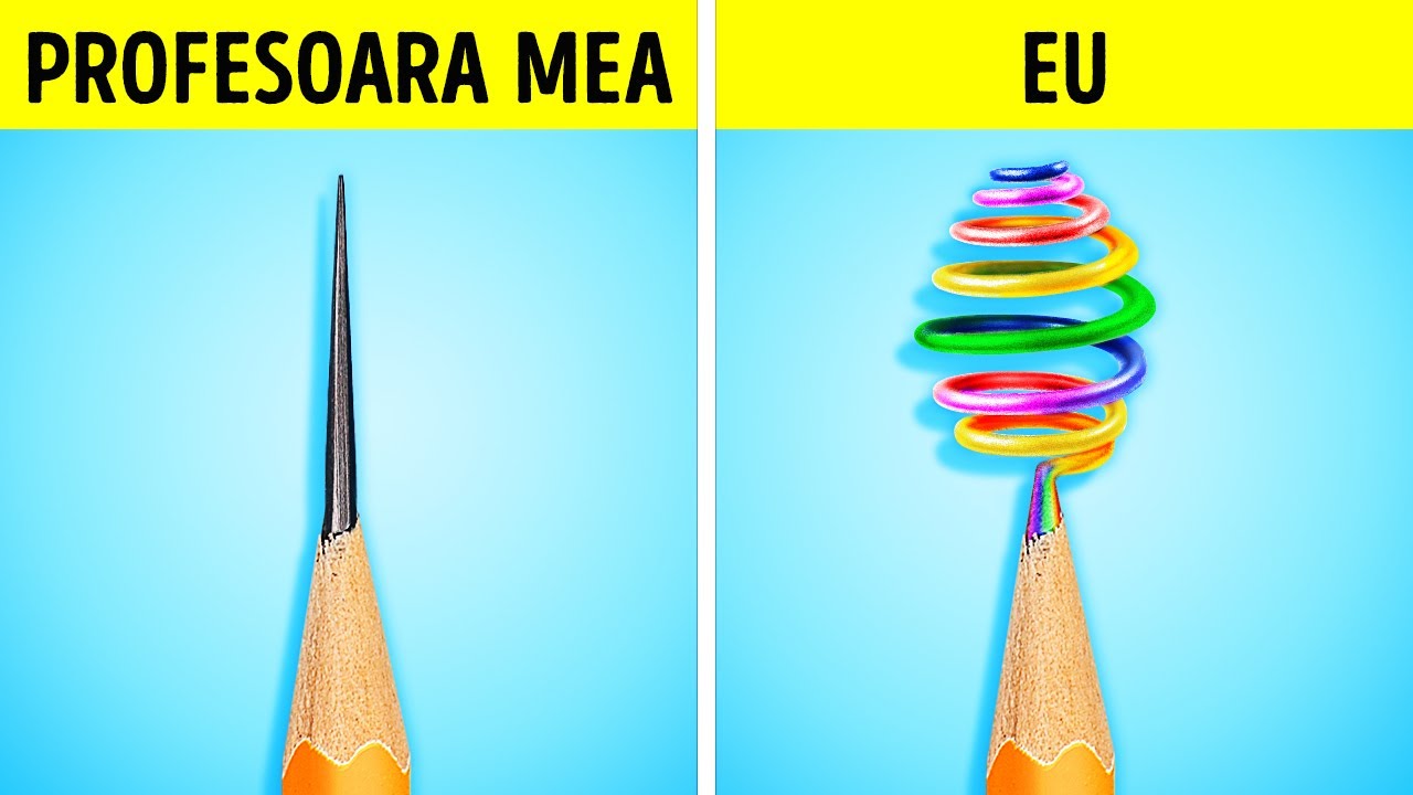 TRUCURI GENIALE, PENTRU LICEU ȘI FACULTATE || Trucuri școlare și pentru ...