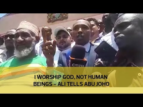 I worship God, not human beings - Ali tells Abu Joho - YouTube