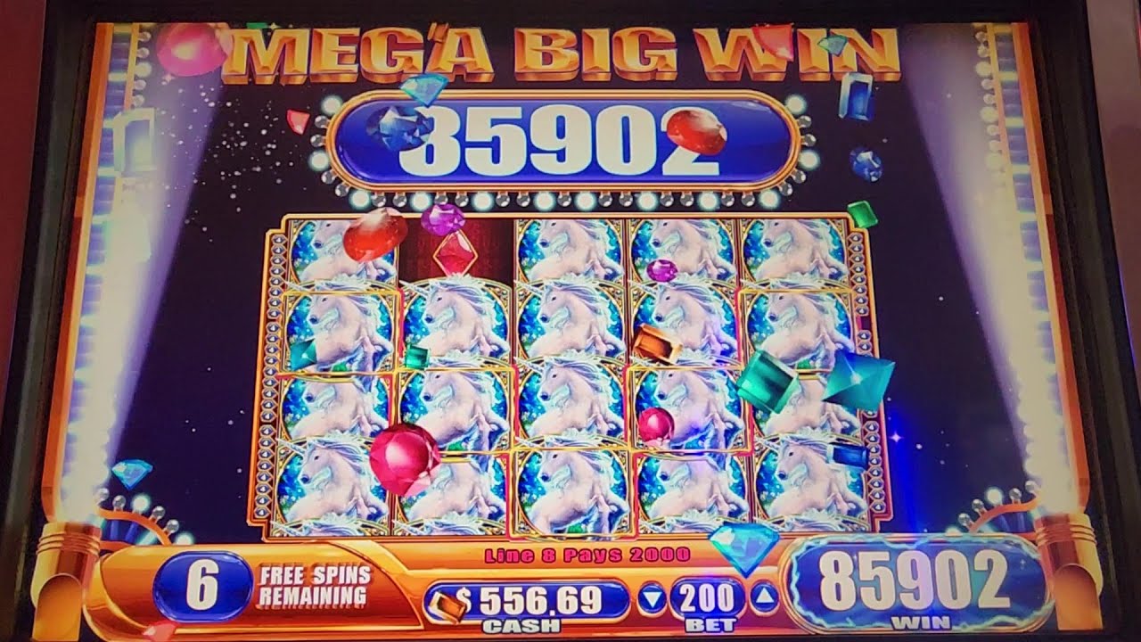 MYSTICAL UNICORN MEGA BIG WIN BONUS - YouTube