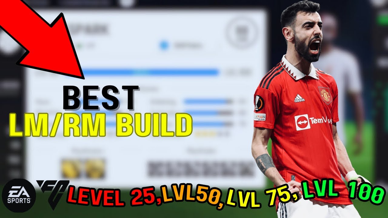 BEST Pro Clubs LM / RM Build Level 25, 50, 75, 100 *EA FC 24*! - YouTube