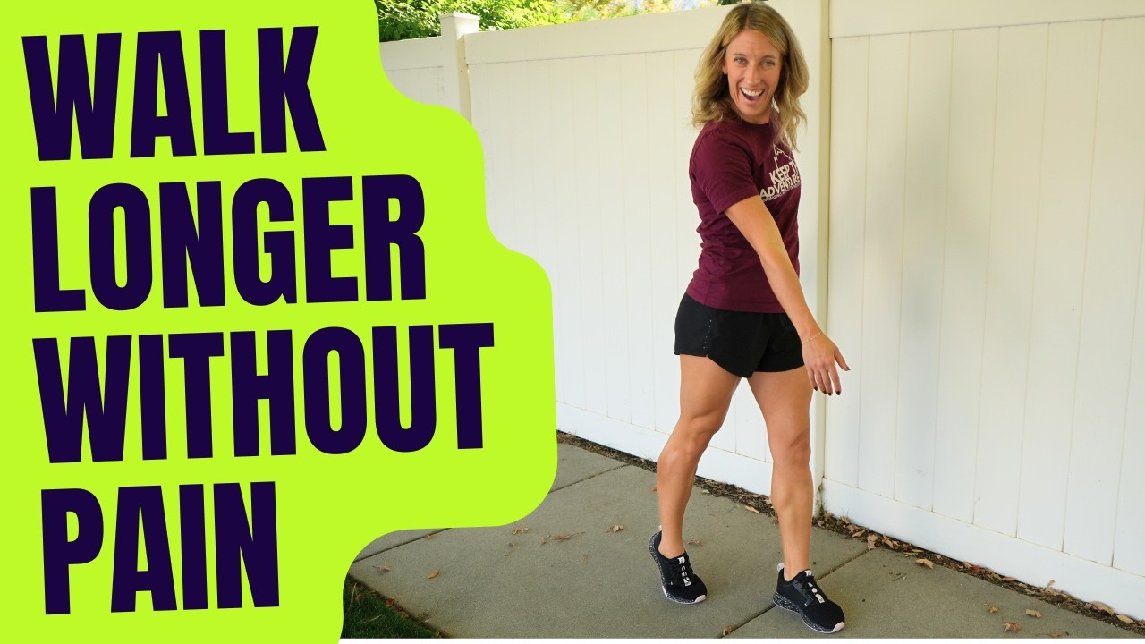 5 Proven Tips to Walk Longer Without Pain or Discomfort - YouTube