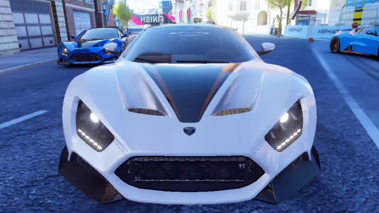 Asphalt 9 - reaching level 100 and short presentation of my garage ...