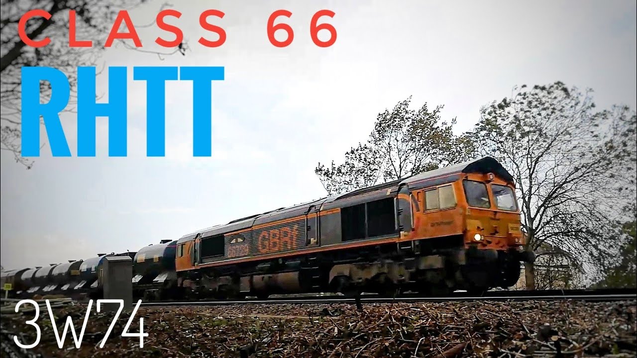 GBRf 66 729 and 66 708 thrashing past whitstable running a RHTT ...