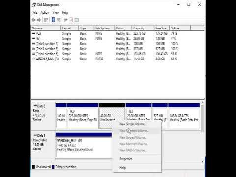How to Split C drive Into Multiple Drive - Windows 10 and 11 - YouTube