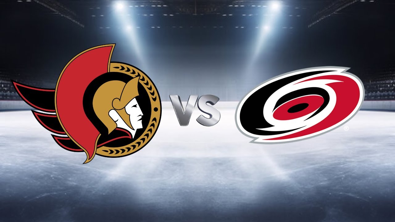 Ottawa Senators (29-37-5-2) vs Carolina Hurricanes (42-24-2-5) [NHL ...