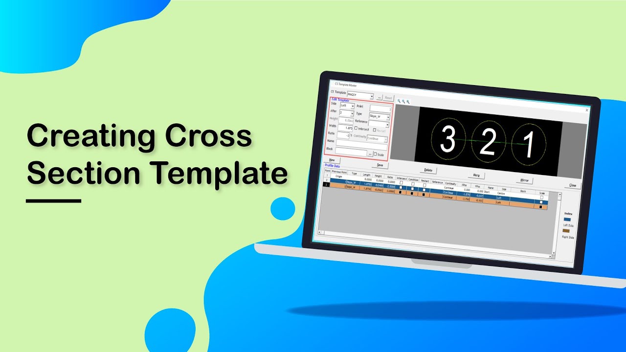 Creating Cross Section Template YouTube creating-cross-section-template-youtube