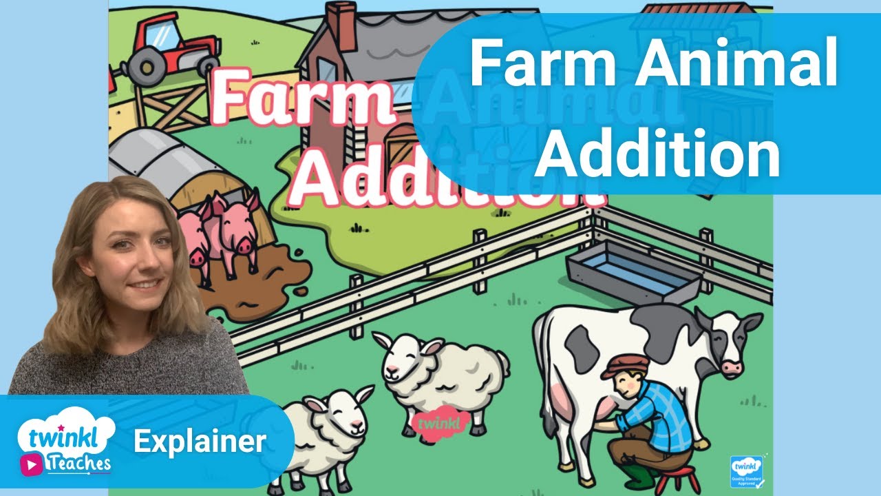 Farm Addition PowerPoint | Twinkl Teaches EYFS - YouTube