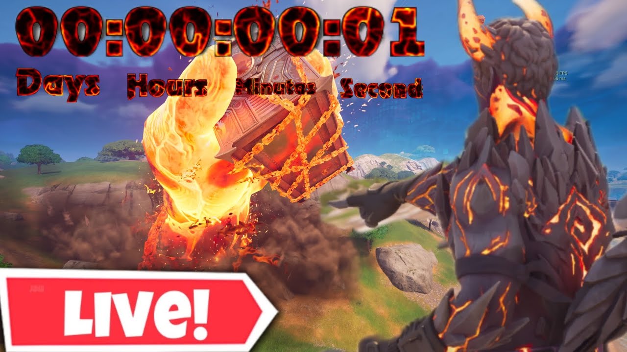 Fortnite TITAN HAND EVENT REACTION (FULL EVENT) - YouTube
