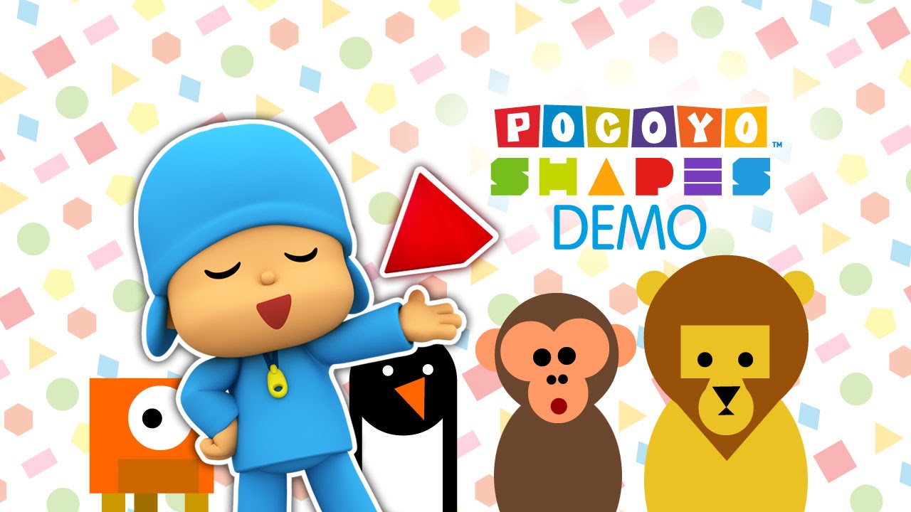 🎮 POCOYÓ GAMEPLAY - Pocoyo Shapes | CARTOON GAMES for kids - YouTube