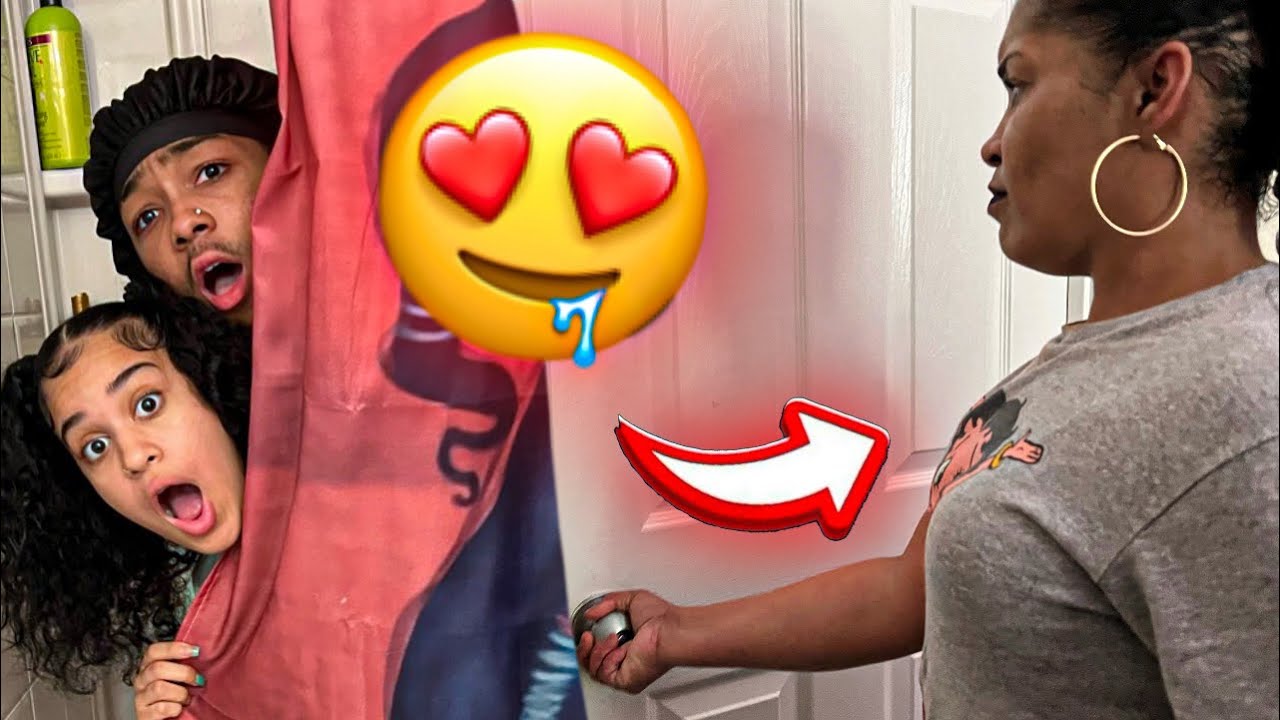 WE GOT CAUGHT IN THE SHOWER ( PRANK ON MOM 😂 /SHE GOT MAD… - YouTube