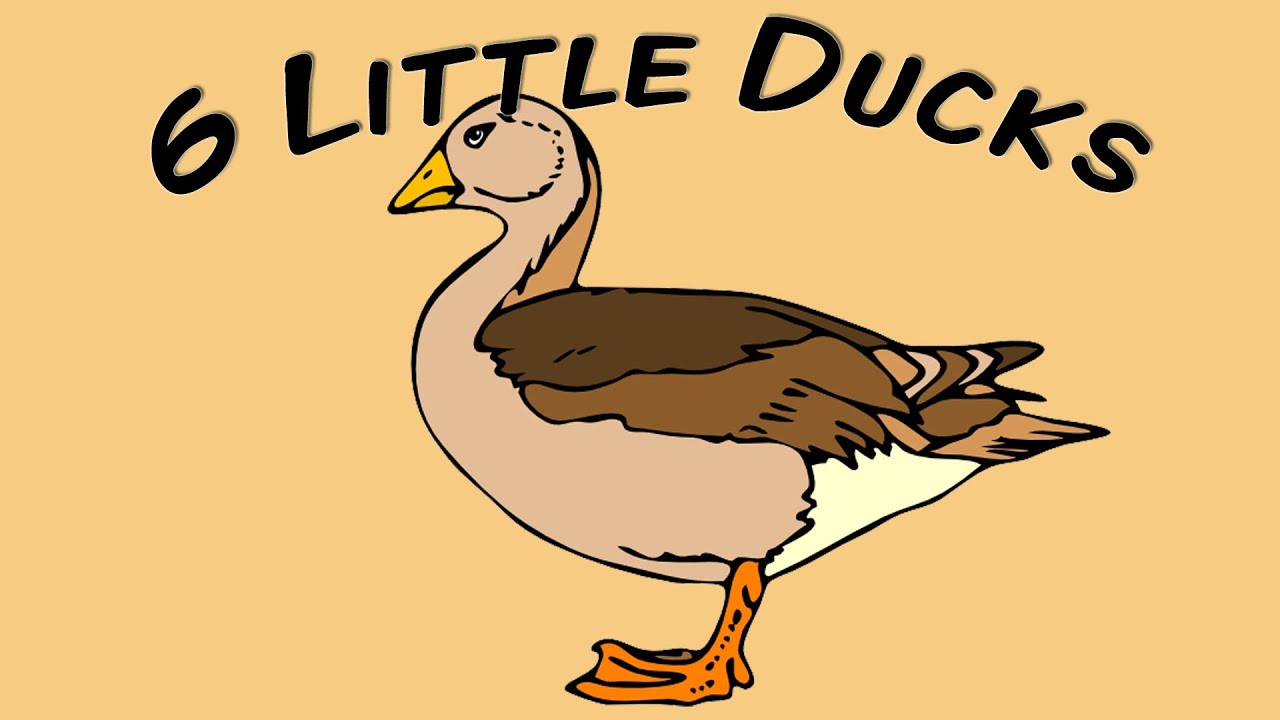 6 Little Ducks (singalong song for children) - YouTube