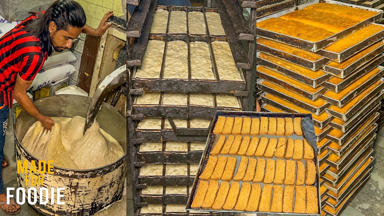 Pappe (Rusk) Factory Mai कैसे बनते है 😱😱 - YouTube