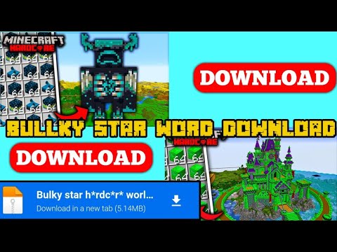 Bulky Star Hardcore World Download Link With GIANT WARDEN STATUE And ...