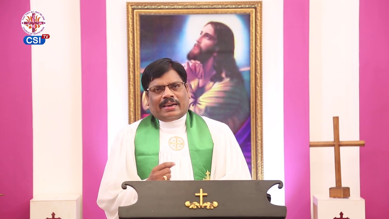 CSI Madras Diocese | Sunday Service 19.07-2020 - YouTube