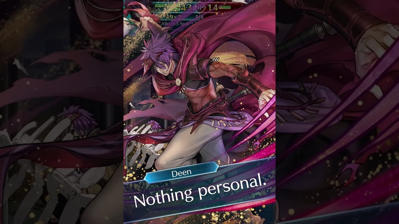 Fire Emblem Heroes: Deen - Bladed Sandstorm [Showcase] - YouTube