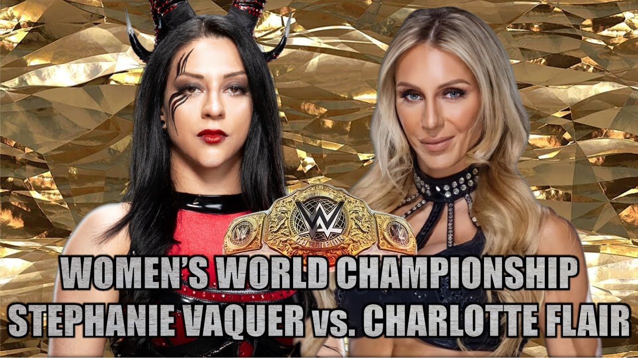 WWE 2K24 : 2025.02.14_1_WOMEN'S WORLD CHAMPIONSHIP_STEPHANIE VAQUER vs ...