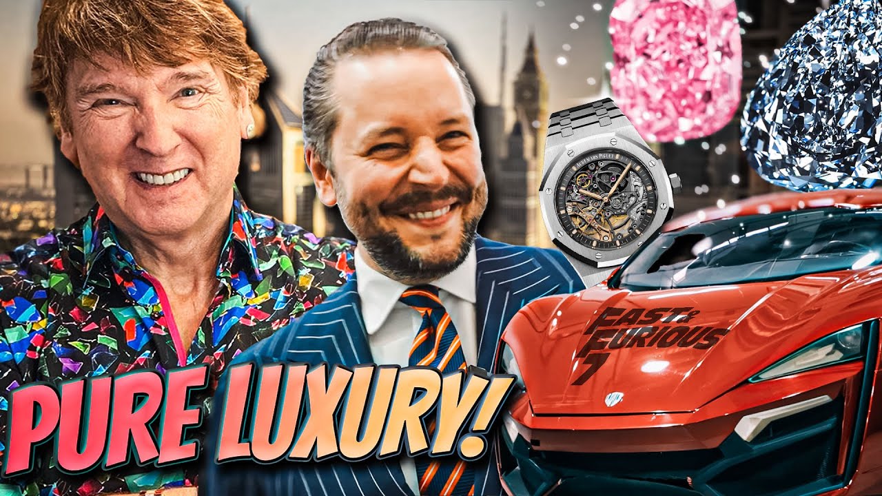 DIAMONDS SUPERCARS and LUXURY WATCHES😱 Producer Michael and Marc ...