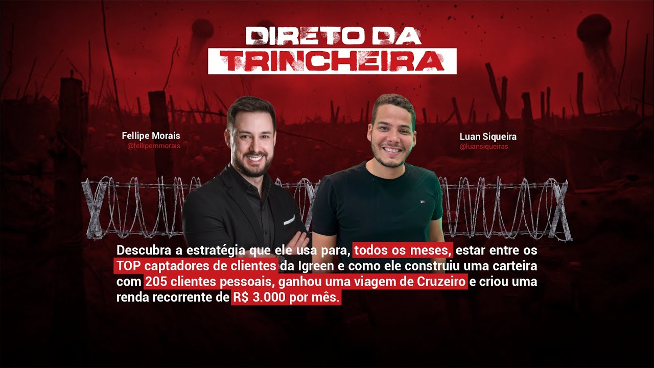 DIRETO DA TRINCHEIRA COM LUAN SIQUEIRA - YouTube