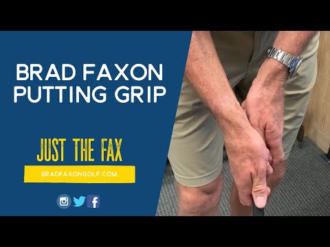 Brad Faxon Putting Grip