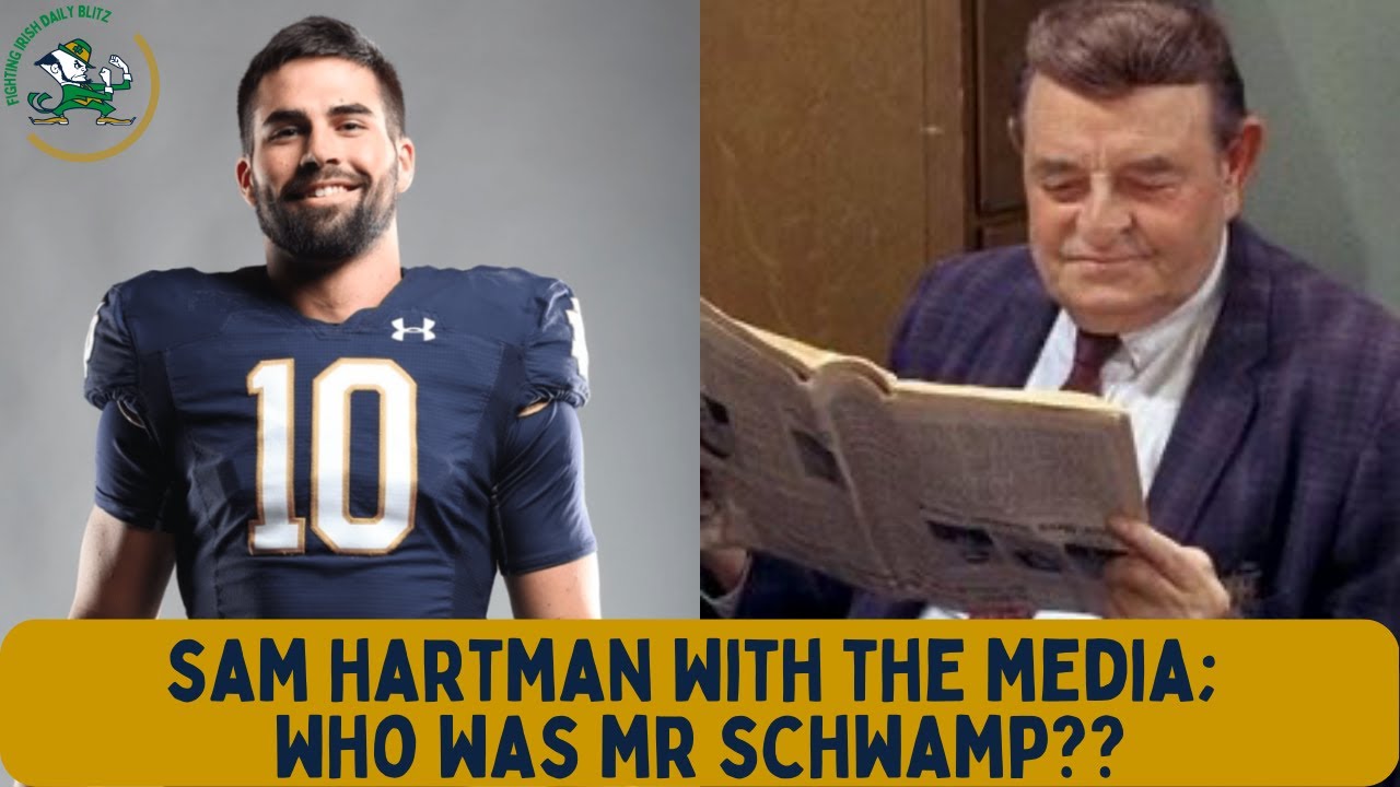 Sam Hartman Meets With The Media | Who Was Mr. Schwamp? - YouTube