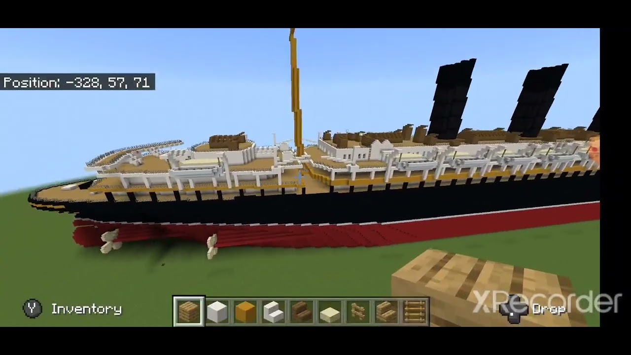 RMS Lusitania Minecraft tutorial #6 - YouTube