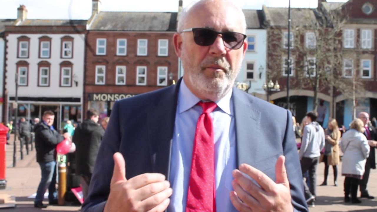 Jon Trickett MP launches our local election campaign in Carlisle - YouTube