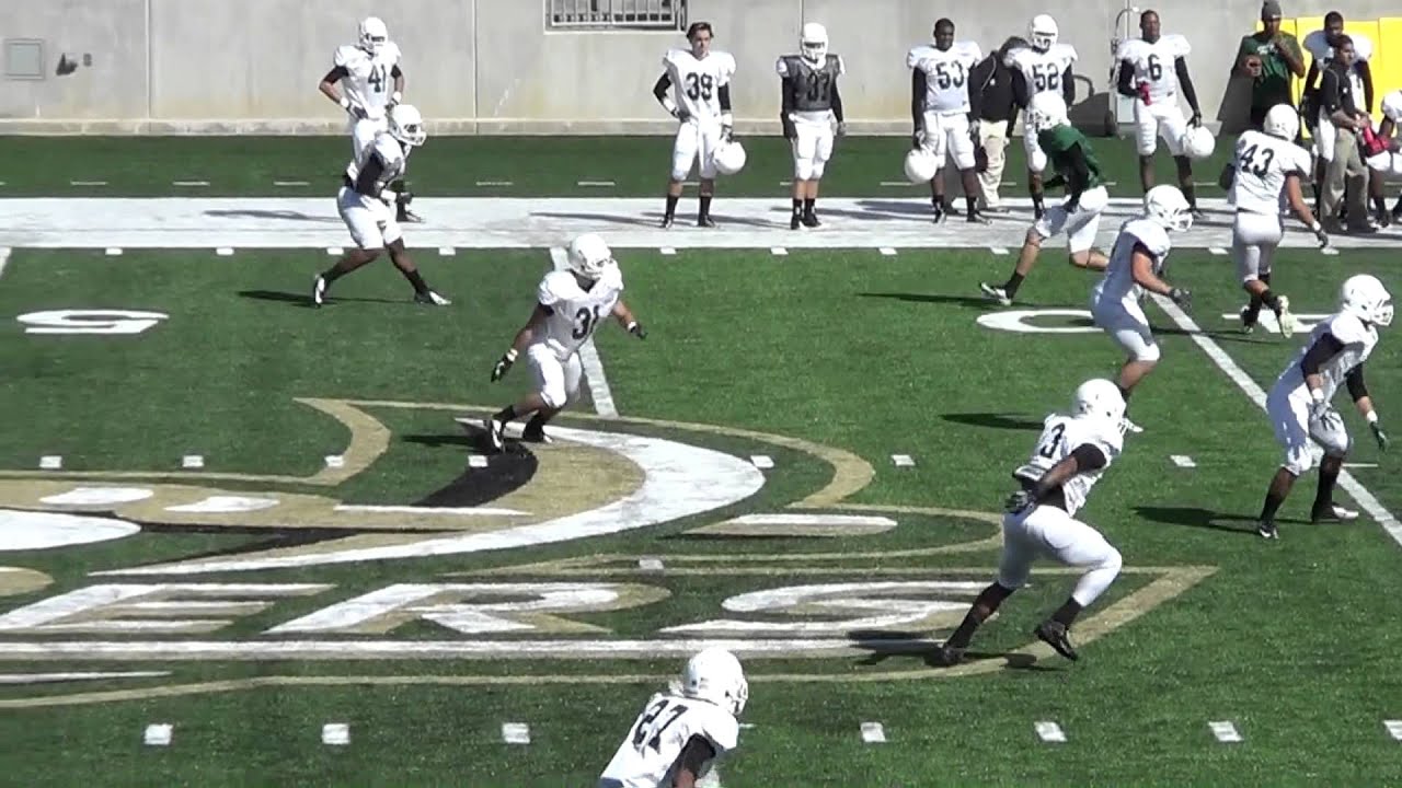Alex Petzke #31 UNCC Open Football Practice 11/3/2012 - YouTube