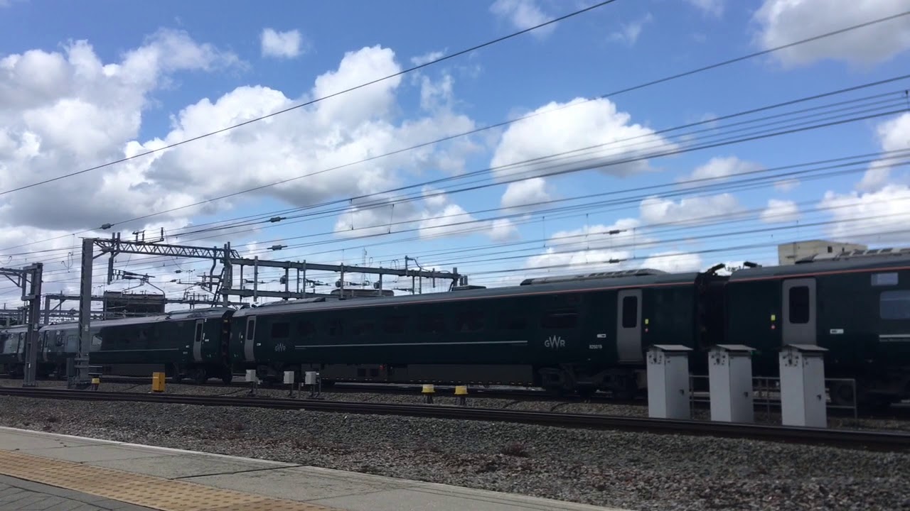 Trains on The GWML At Speed - YouTube