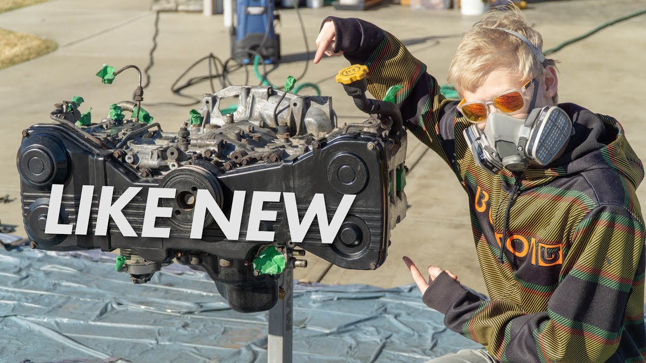 Make your ENGINE BLOCK look brand new in just 5 easy steps! - YouTube