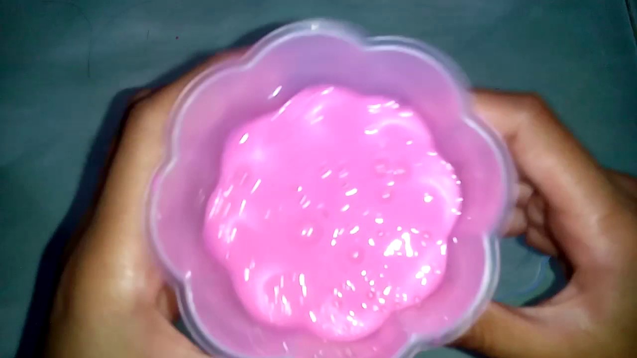 My favorite slime pinky slime - YouTube
