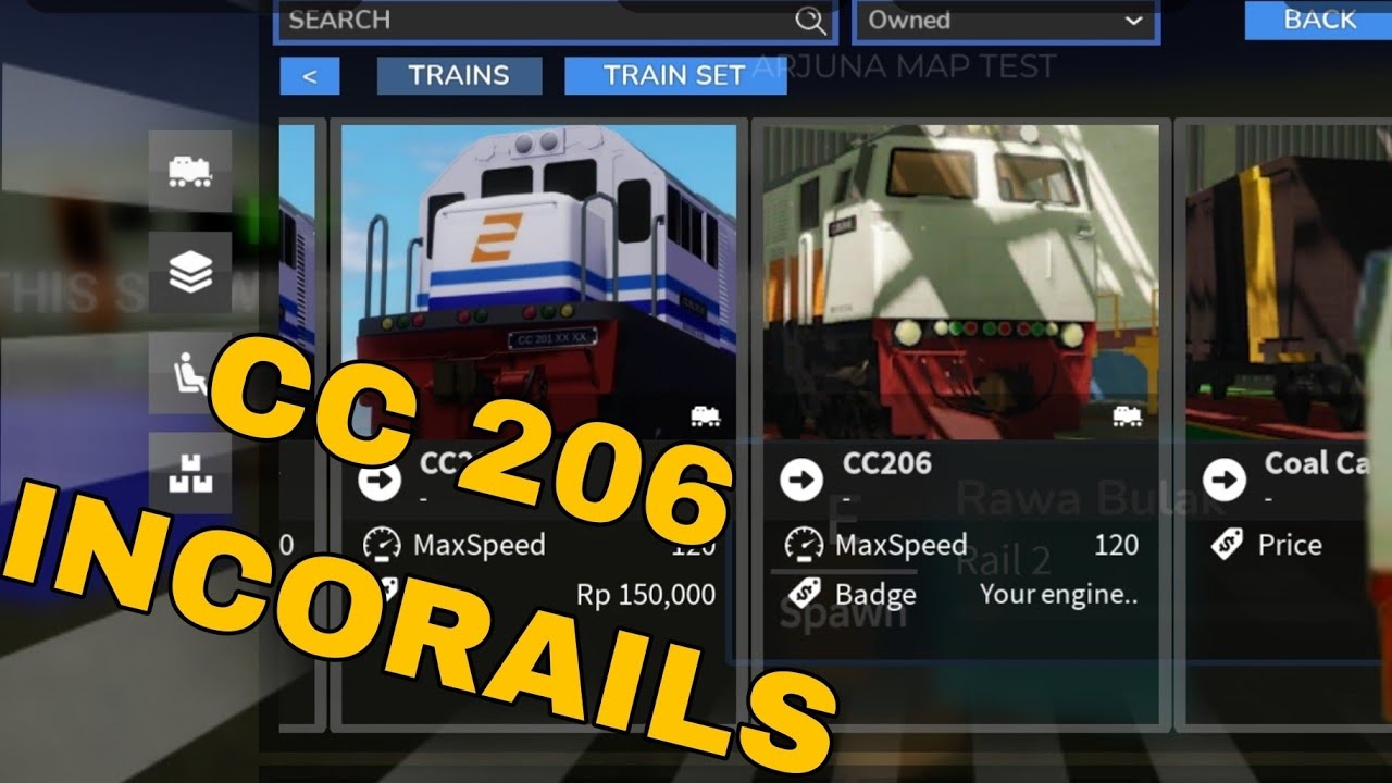 PT.2 [REVIEW KERETA CC 206 INCORAILS ROBLOX TERBARU KERENN BANGET🔥🚂 # ...