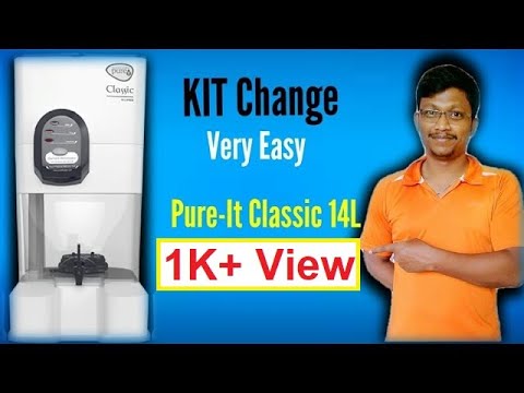 Pureit Classic 14 liter Kit Change | Pureit Germkill kit and Battery ...