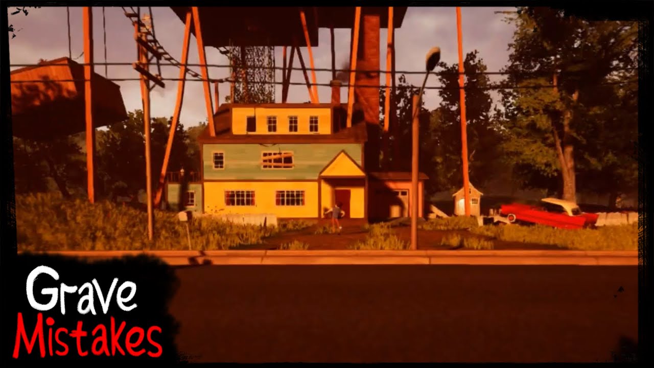 HELLO NEIGHBOR MOD KIT - GRAVE MISTAKES [PART 1] - YouTube