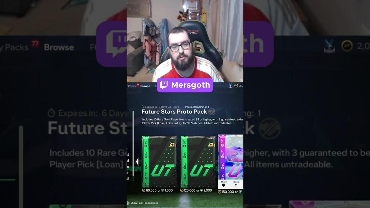 Opening the Future stars proto pack on FC 24 - YouTube