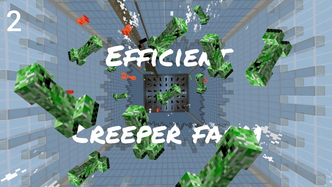 Minecraft Cubecraft Skyblock Building A Huge And Efficient Creeper Farm Minecraft Cubecraft Skyblock Building A Huge And Efficient Creeper Farm