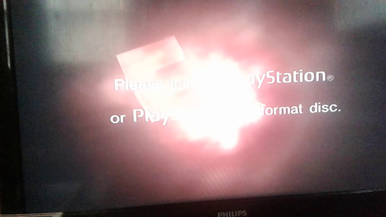 Sony PlayStation 2 Red Screen of Death TV Screen - YouTube
