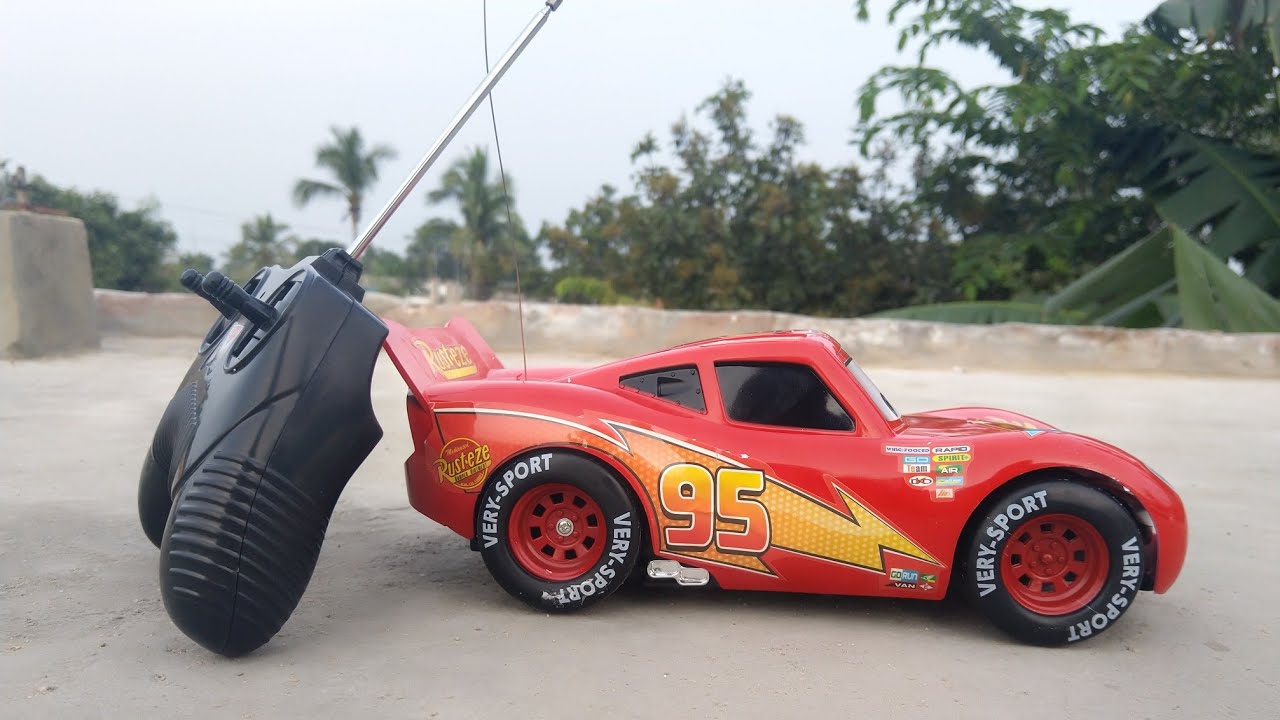 UNBOXING REMOTE CAS || DISNEY RC CAR - YouTube