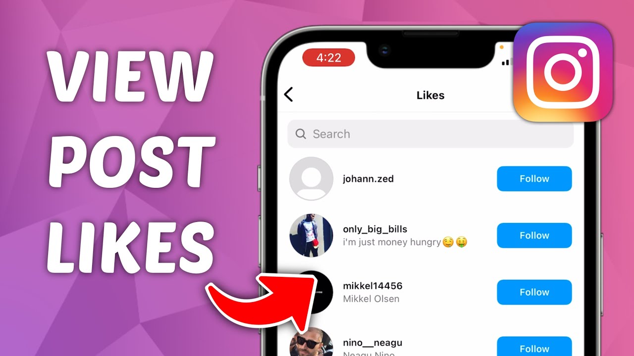 How to Check Who Liked A Post on Instagram - YouTube