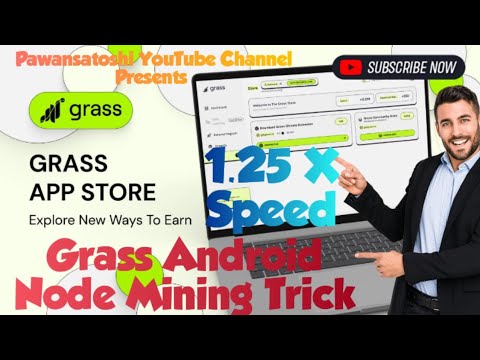 🌿 Grass Node Mining Trick in Android Mobile | Boost Your Grass Network ...