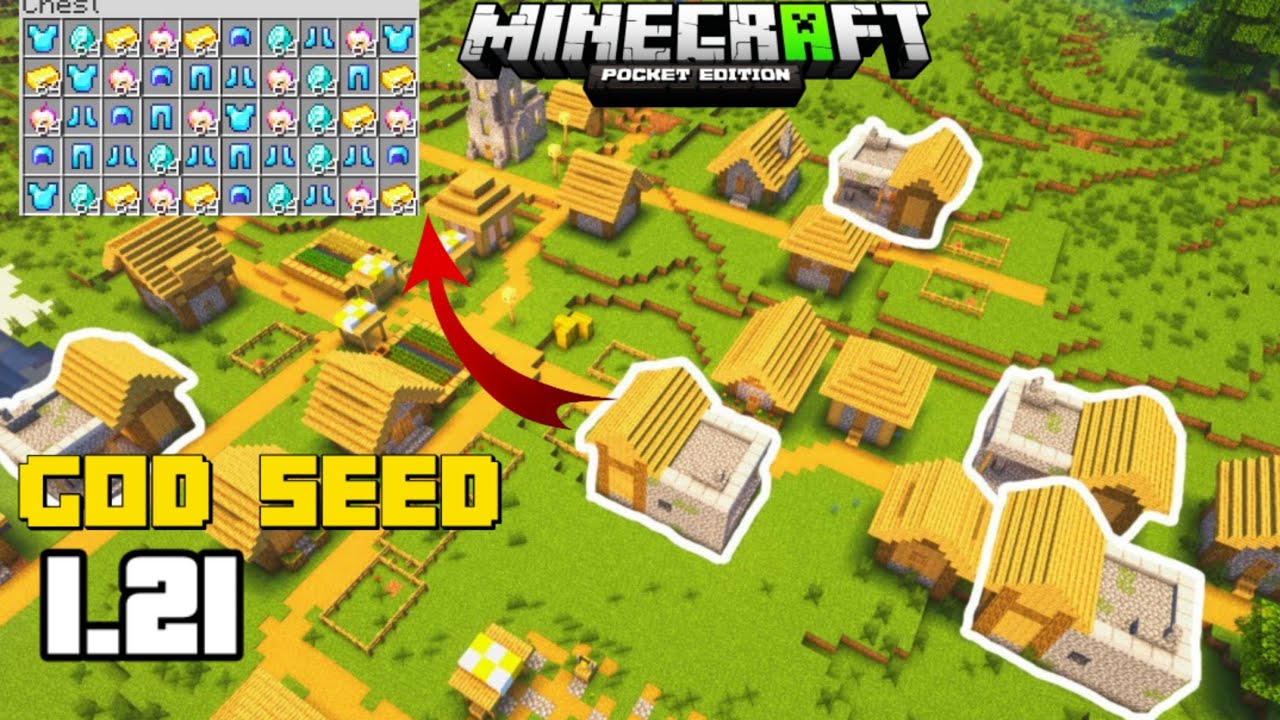 Minecraft 3 best seeds [1.21]||speed run seeds|| best loot seeds # ...