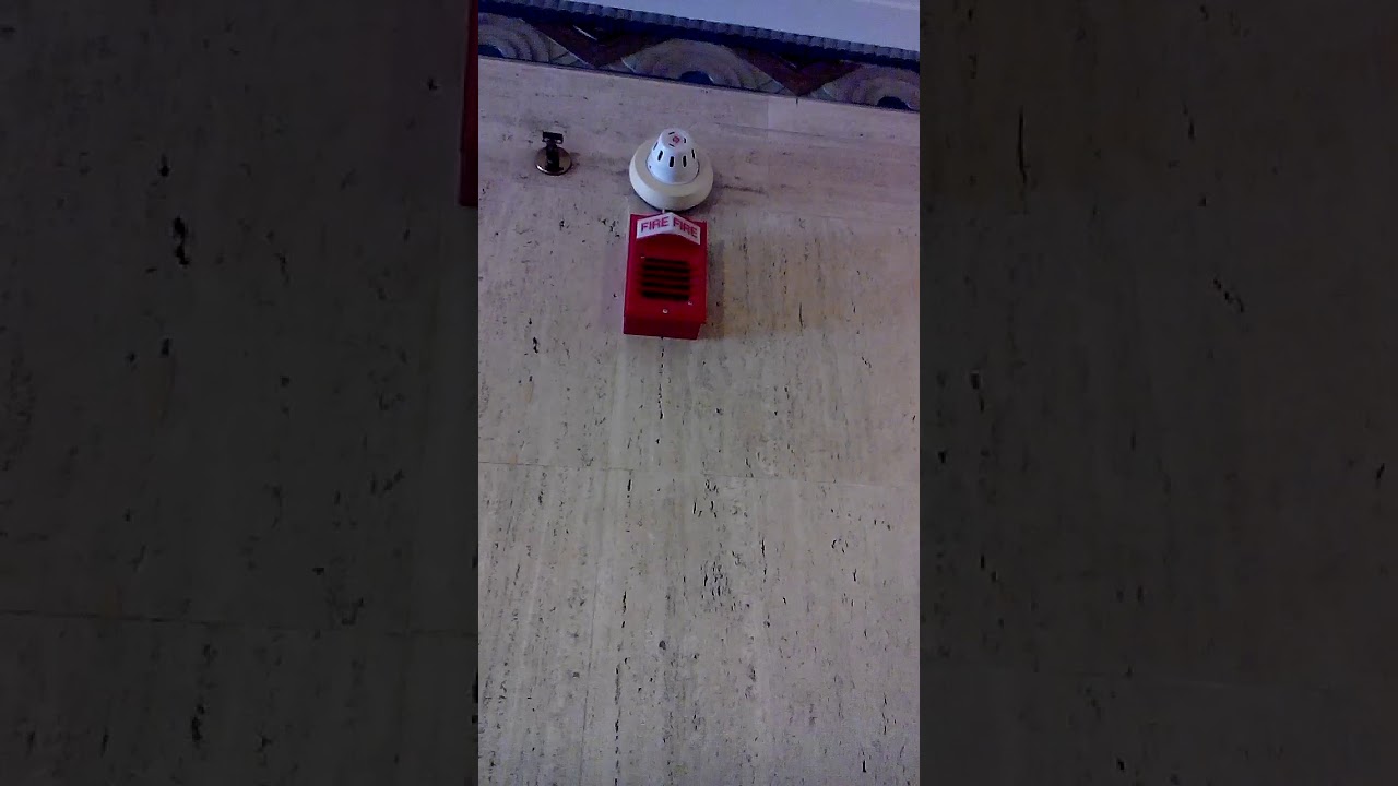 Old simplex fire alarm and dector forgot the model number - YouTube
